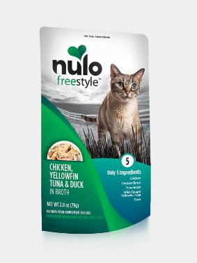 Nulo FreeStyle Chicken, Yellowfin Tuna & Duck in Broth Recipe Cat Food ...