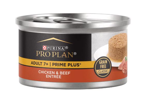 Purina Pro Plan PRIME PLUS Senior Adult 7+ Chicken & Beef Entrée ...